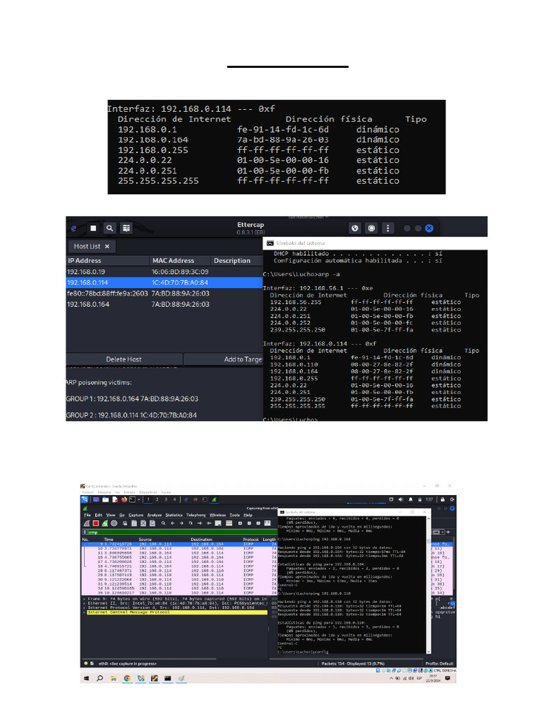 TP3 ARPSpoofing | PDF