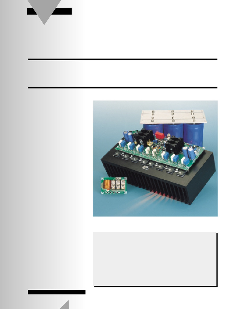 Titan 2000: High-Power Amplifier Specs | PDF | Amplifier | Audio ...