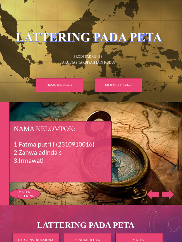 Pengertian dan Fungsi Lettering Peta | PDF | Kajian Bahasa Asing