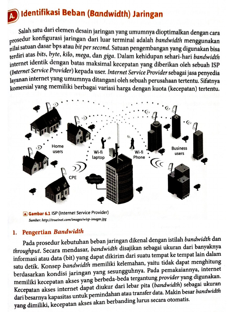 Kebutuhan Bandwidth Dalam Jaringan | PDF