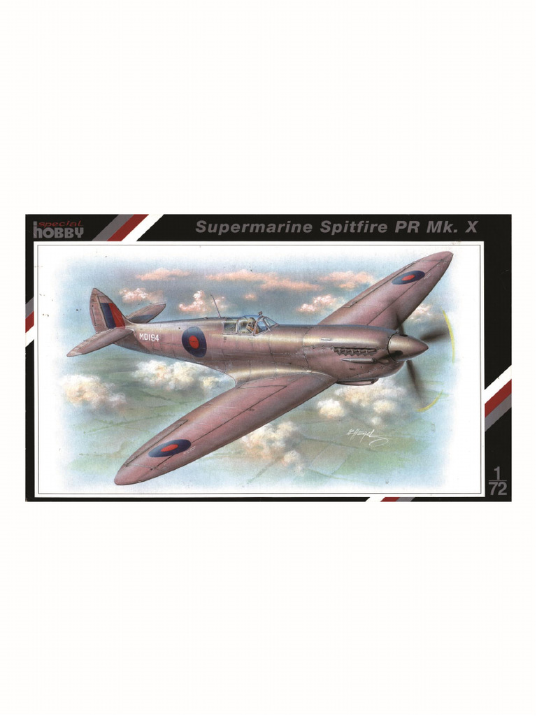 Special Hobby Spitfire PR Mk. X Instructions | PDF