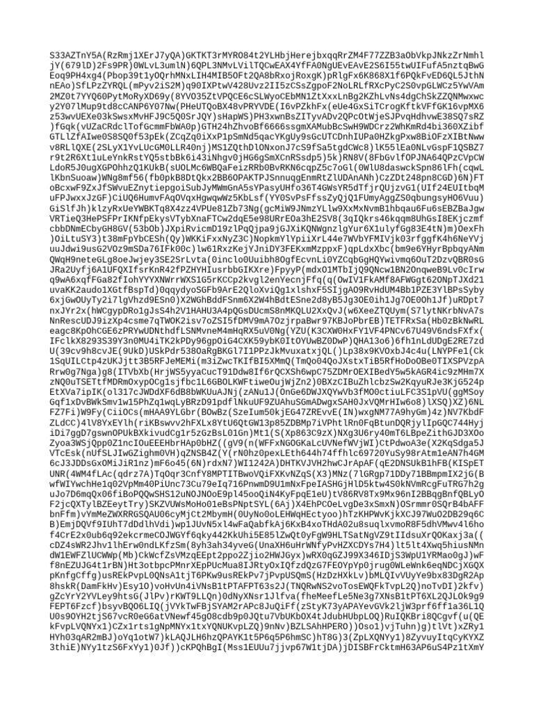 Random Alphanumeric String | PDF