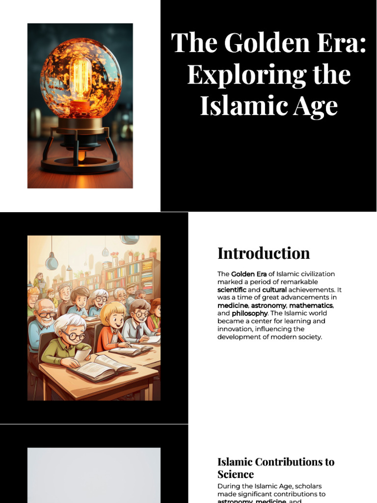 Islamic Golden Age: Achievements & Legacy | PDF | Science | Muslim World