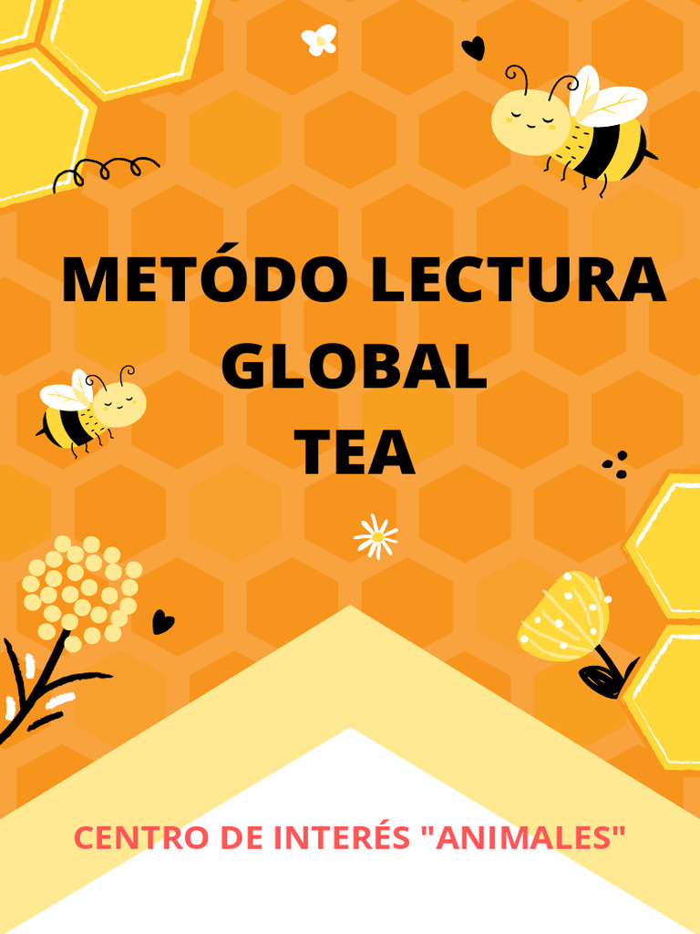 Fichas Lectura Global y Silábica TEA - Animales | PDF