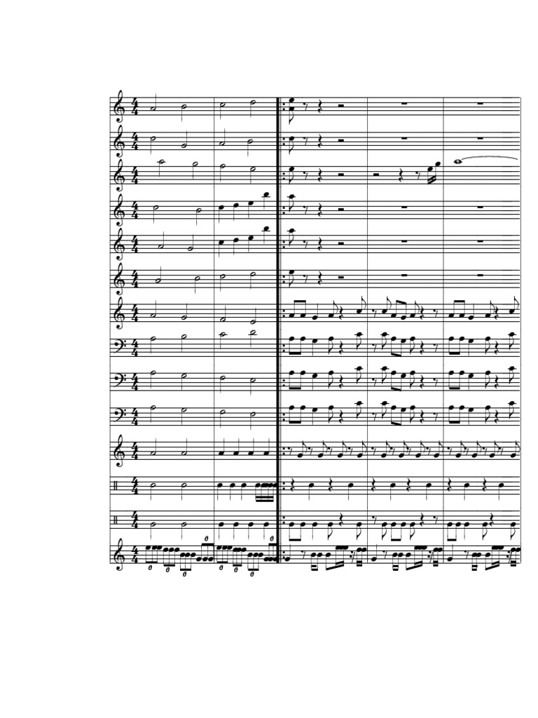 (Superpartituras Com BR) - Crunsh-Time | PDF