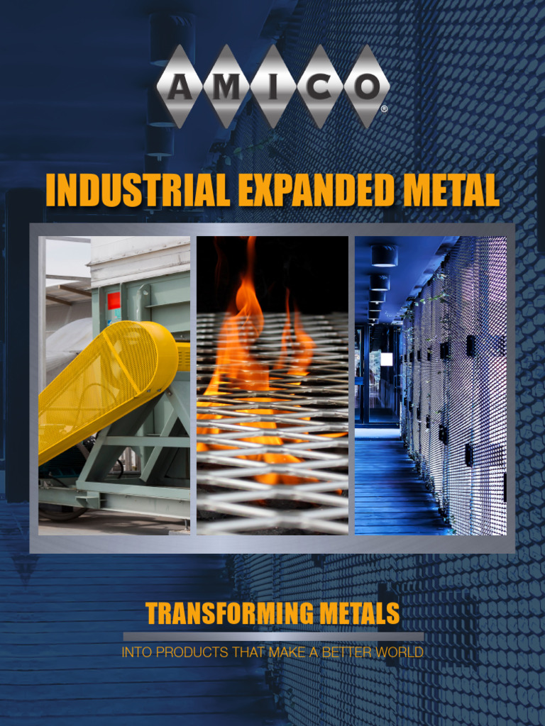 Amico Industrial Expanded Metal | PDF | Sheet Metal | Rolling ...
