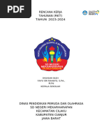 RKT SD 2025-2026: Rencana Kerja Tahunan | PDF