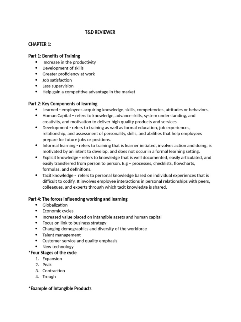 T 0D Reviewer | PDF | Learning | Strategic Management