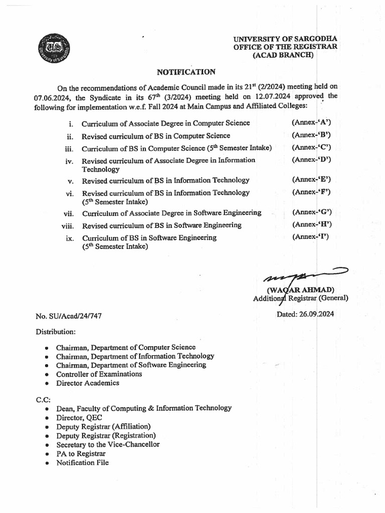 Associate Degree in Software Engineering - 1728299875 | PDF
