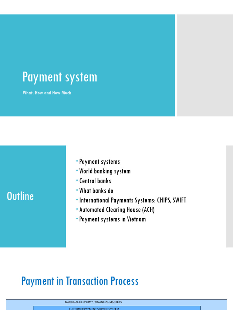 Topic 2 - Payment System | PDF | Money Supply | Clearing (Finance)