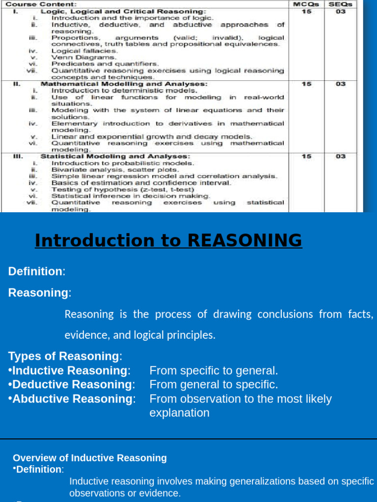 Lecture-3 (Inductive, Deductive and Abductive Appproaches) | PDF | Inductive Reasoning ...