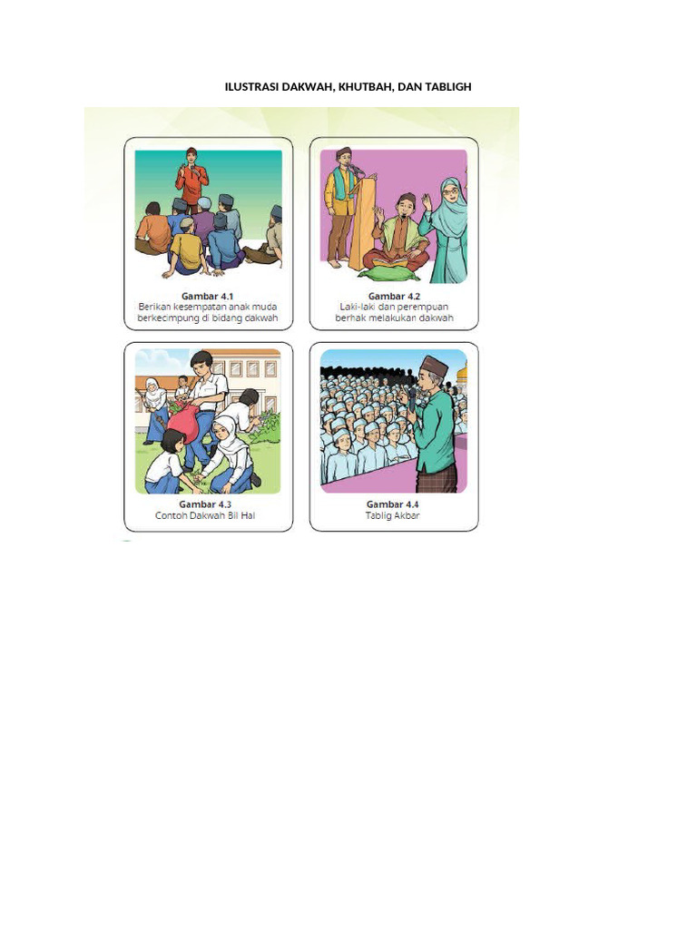 Ilustrasi Dakwah | PDF