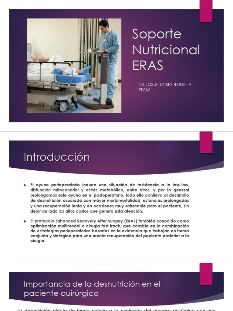 Protocolo Eras | PDF | Inflamación | Sistema inmune