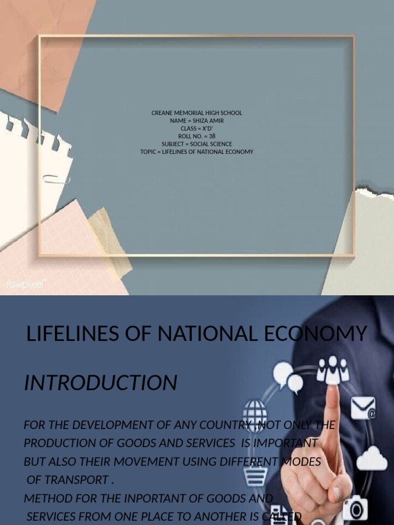 Lifelines of National Economy | PDF | Transport