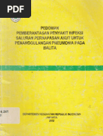Pedoman Pengendalian Ispa PDF | PDF
