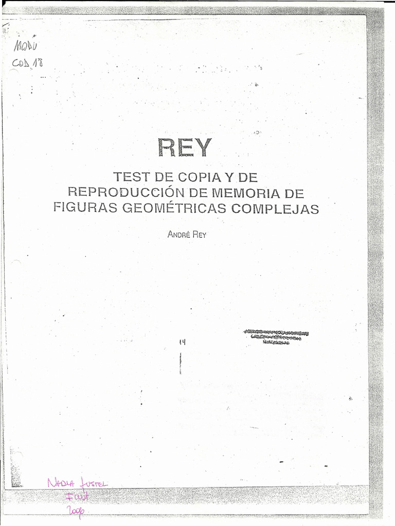 FCR Cuadernillo | PDF