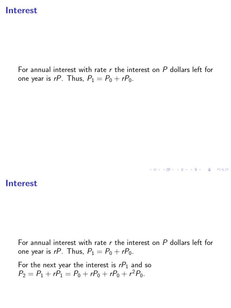 Interest Problem Explaination | PDF | Interest | Mathematics