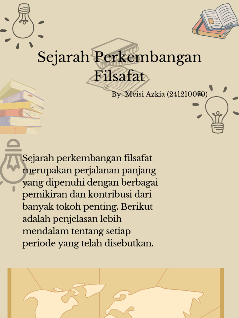 Sejarah Perkembangan Filsafat Merupakan Perjalanan Panjang Yang ...