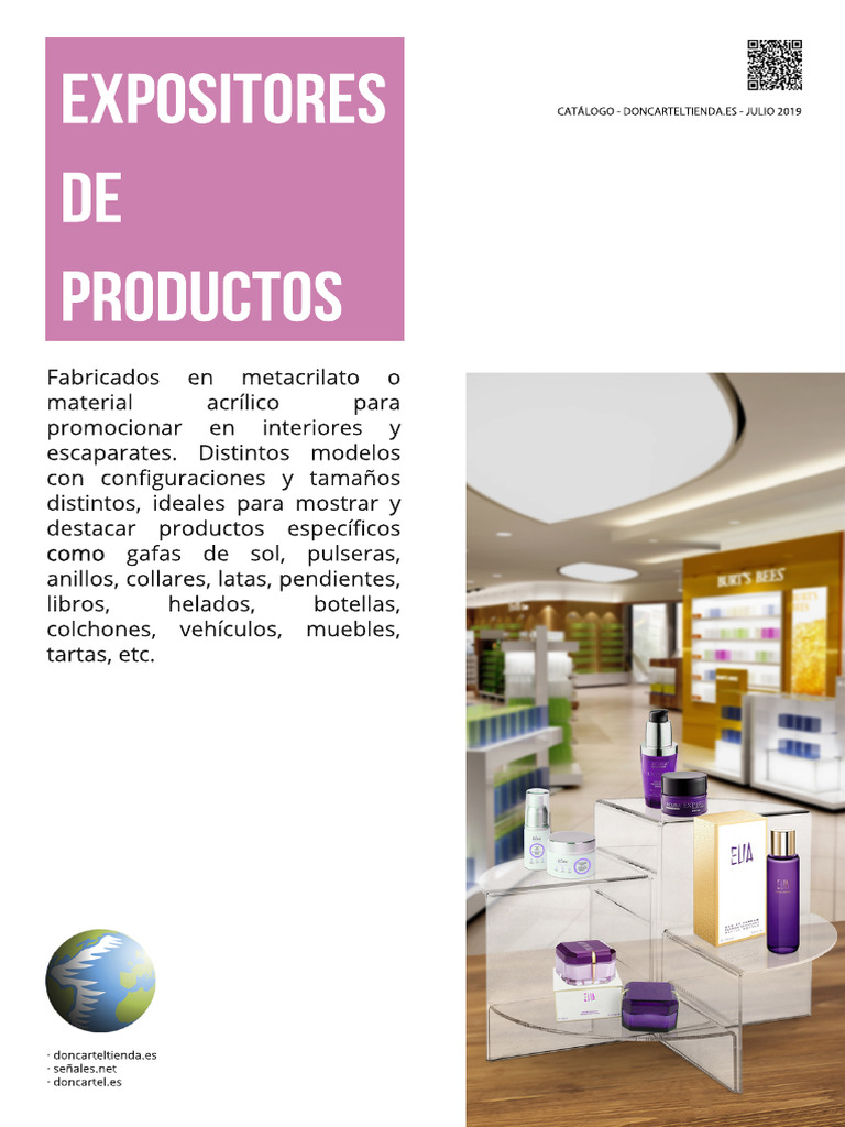 Expositores de Productos Catalogo 2019 | PDF