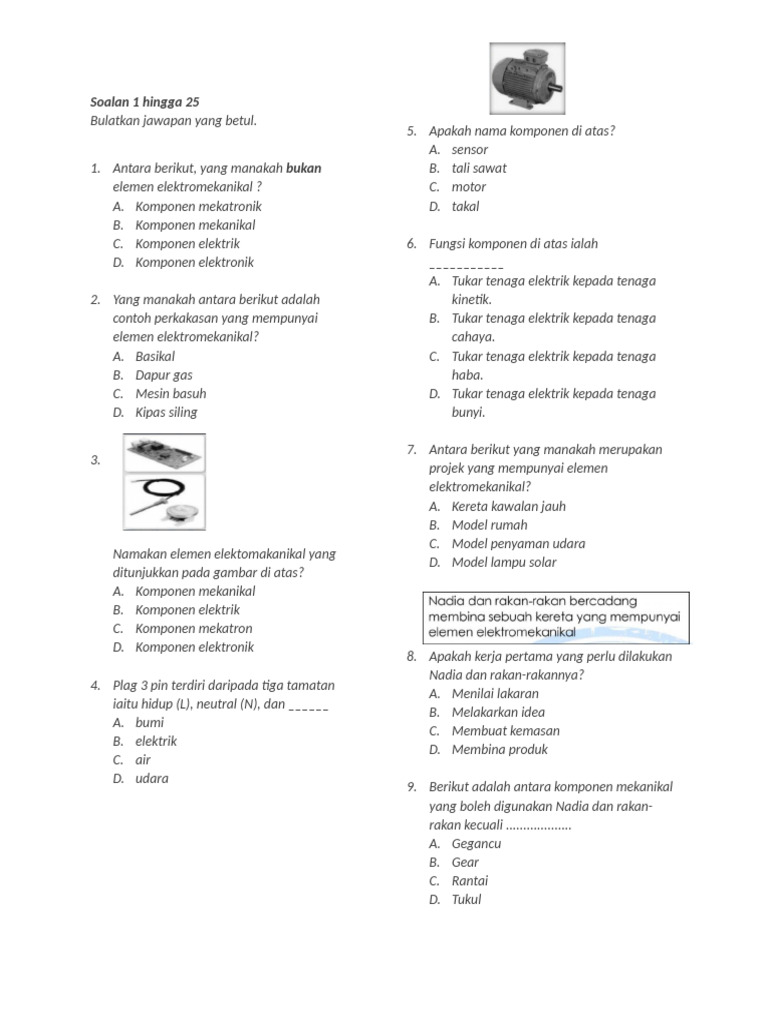 Uasa RBT THN 6 | PDF