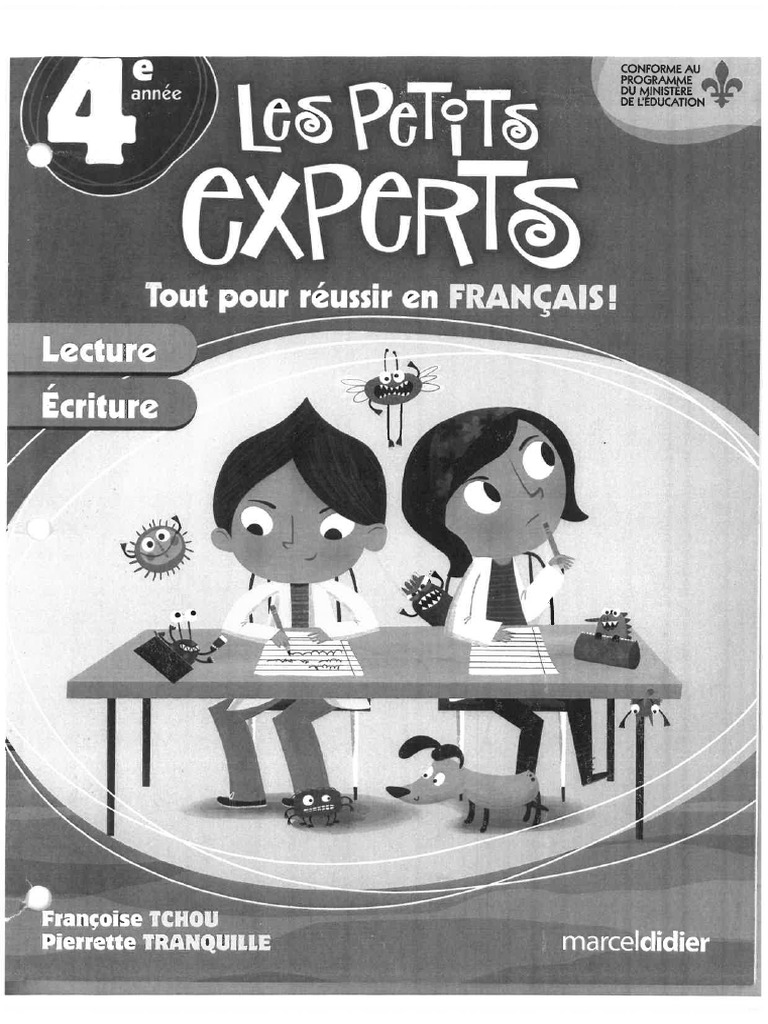 Les Petits Experts G4 Lecture - Ecriture-Incomplet | PDF