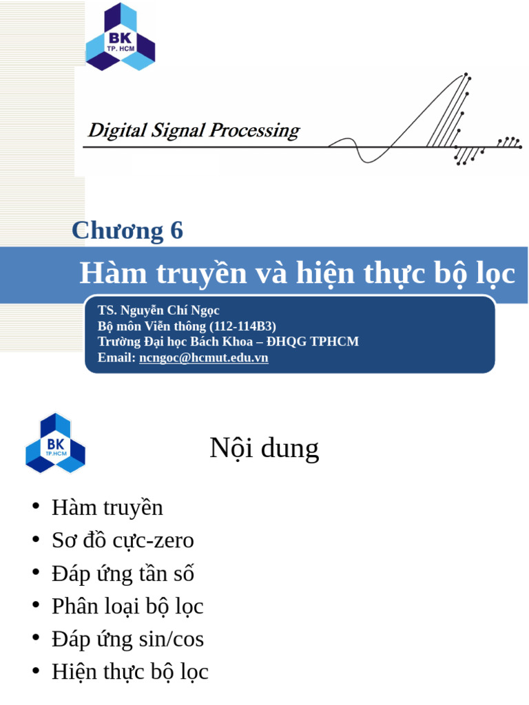 DSP-Chapter6 Student 2024 | PDF