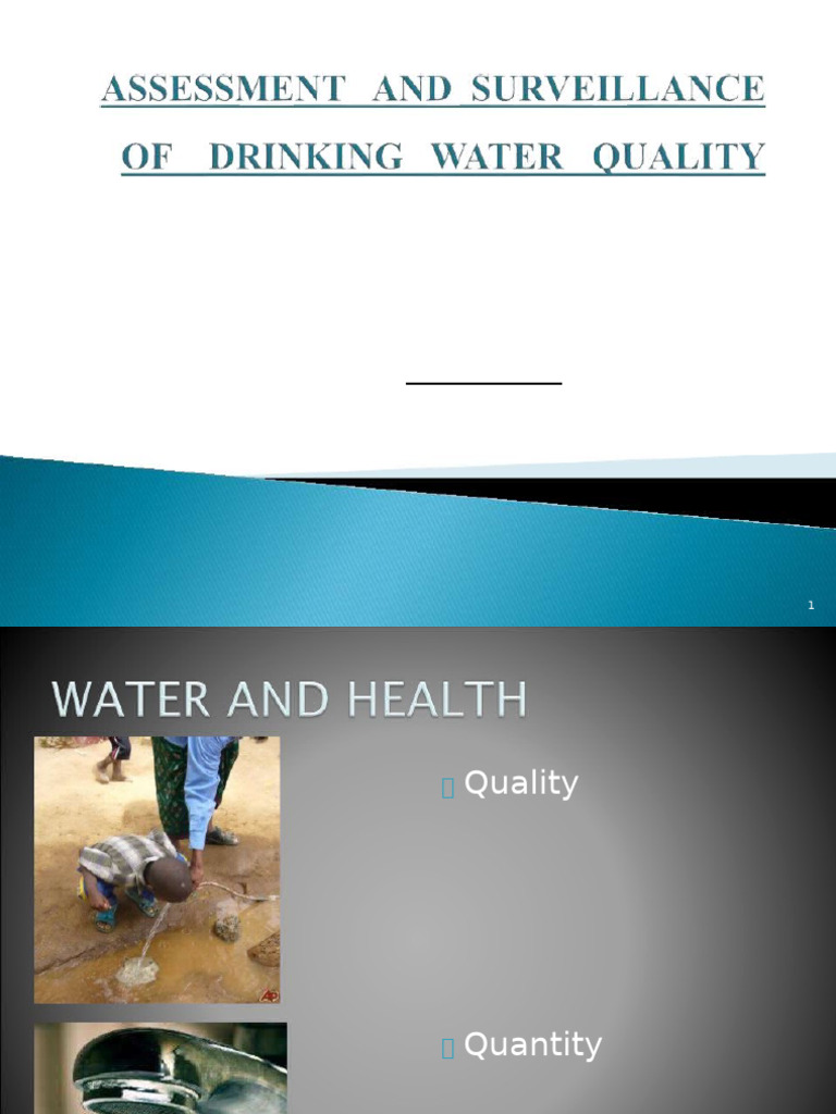 Drinking Water | PDF | Water Purification | Water