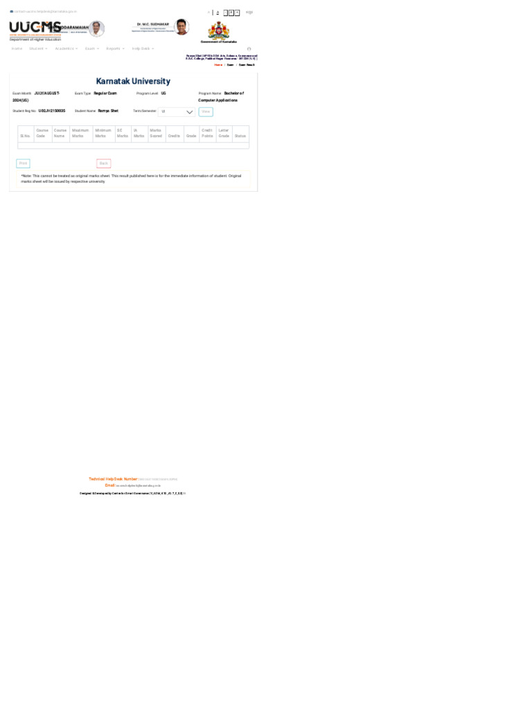 UUCMS - Unified University College Management System | PDF