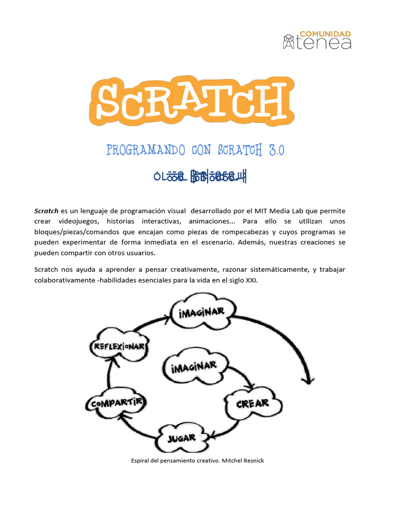 Programación Visual con Scratch 3.0 | PDF | Scratch (lenguaje de ...