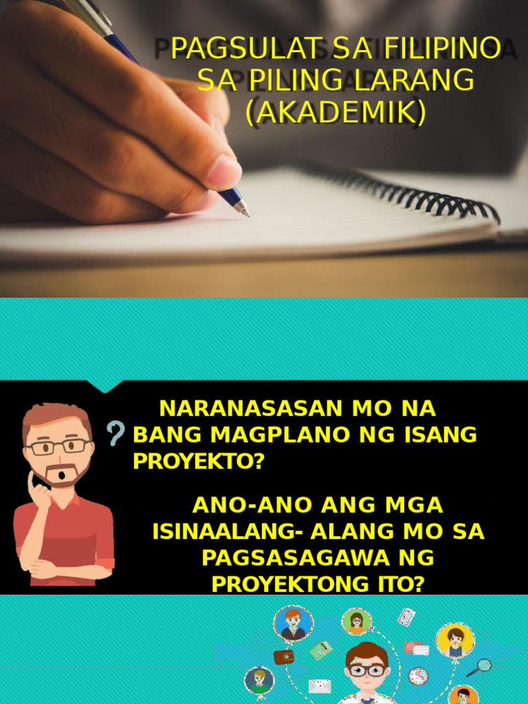Pagsulat Sa Filipino Sa Piling Larang (Akademik) | PDF
