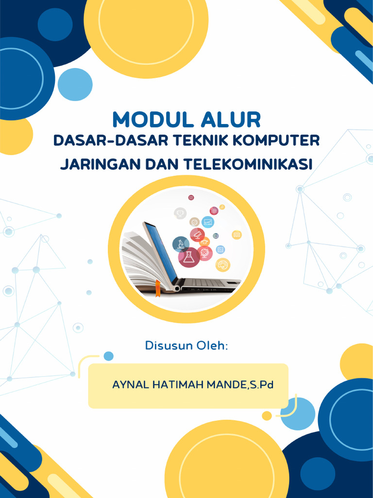 Biru Kuning Profesional Modern Cover Modul Pembelajaran Dokumen A4 | PDF