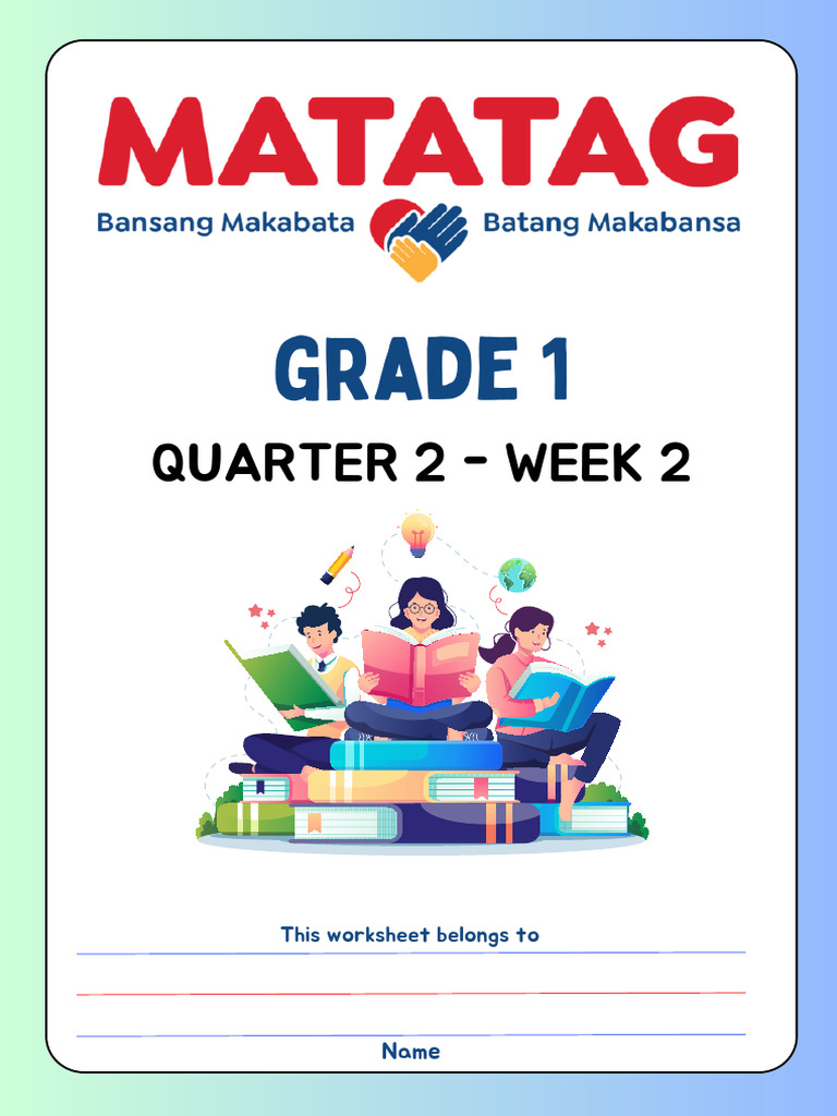 LITERACY QUARTER 2 WEEK 2-Worksheet | PDF