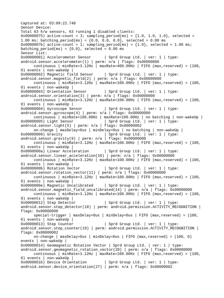 Standby Dump Sensor 2024 0801 030922 | PDF | Measuring Instrument ...