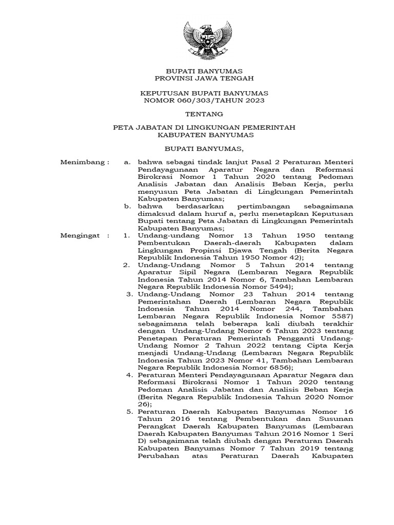 SK Peta Jabatan 2023-1 | PDF