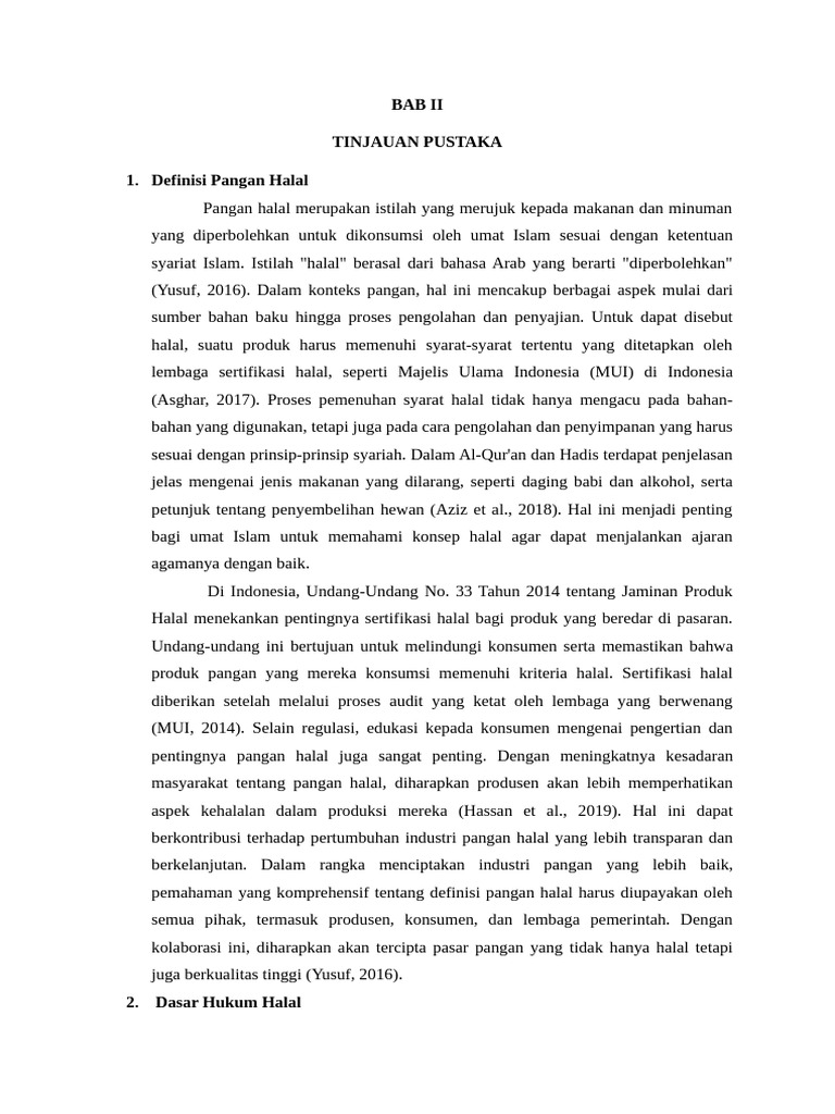 Bab Ii Tinjauan Pustaka | PDF