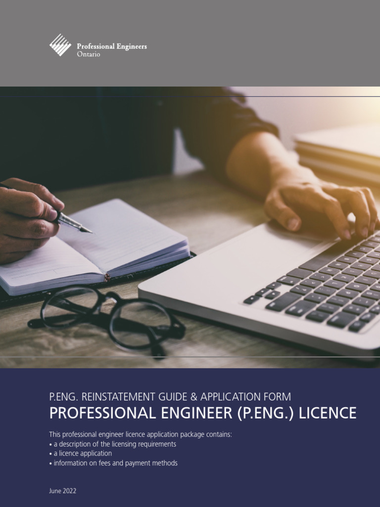 P.Eng. Licence Reinstatement Guide | PDF | Engineer | License