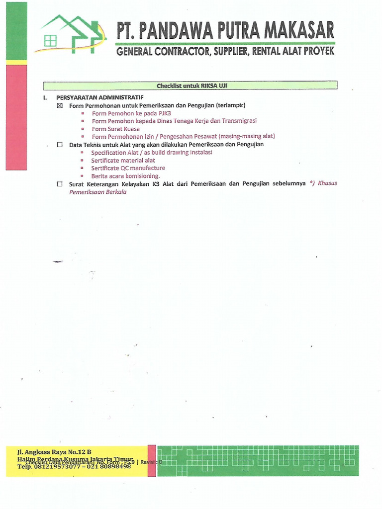 Scan Uji Riksa Pdf