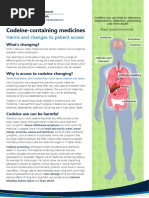 Benylin With Codeine PIL | PDF | Cough | Diseases And Disorders