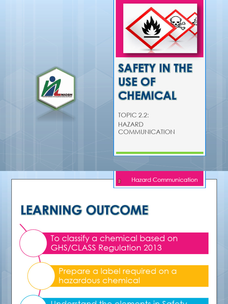 2.2 Hazard Communication | PDF | Dangerous Goods | Personal Protective Equipment