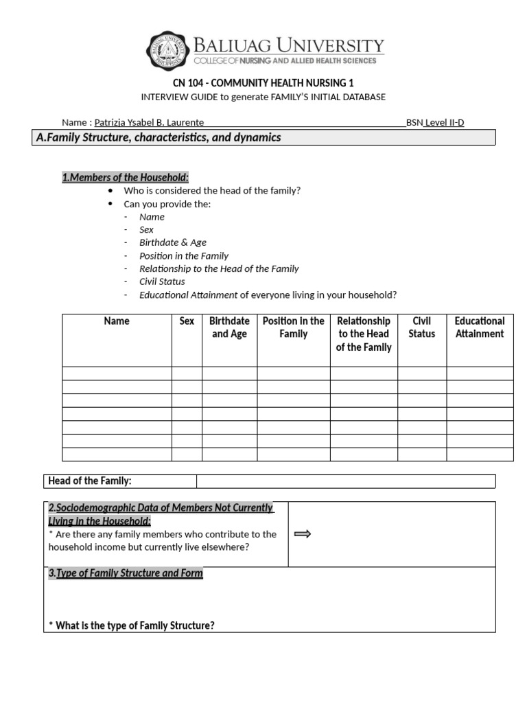 Interview Guide - IDB | PDF