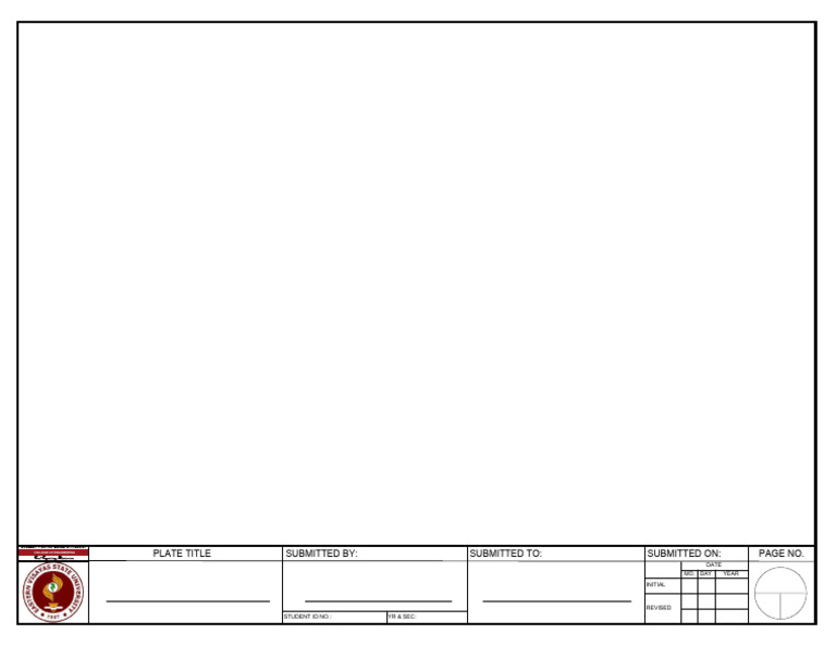 Plate Template SHORT | PDF