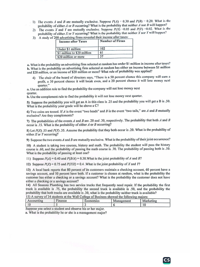 Stat- questions | PDF