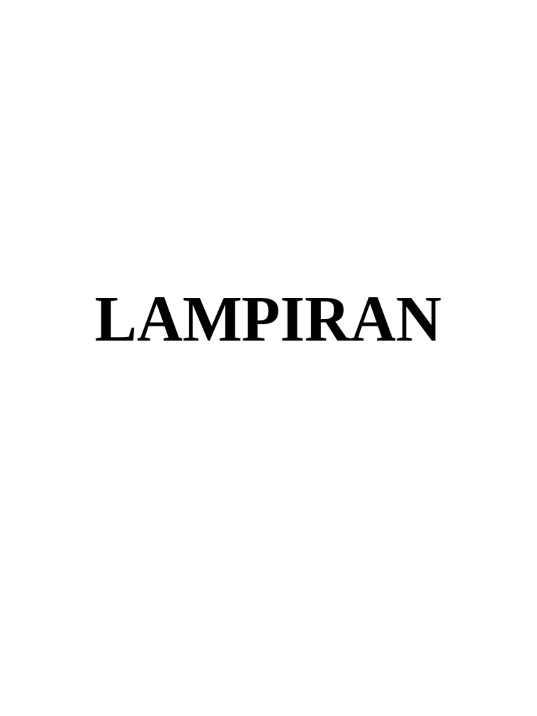 Lampiran PK KMB Ii | PDF