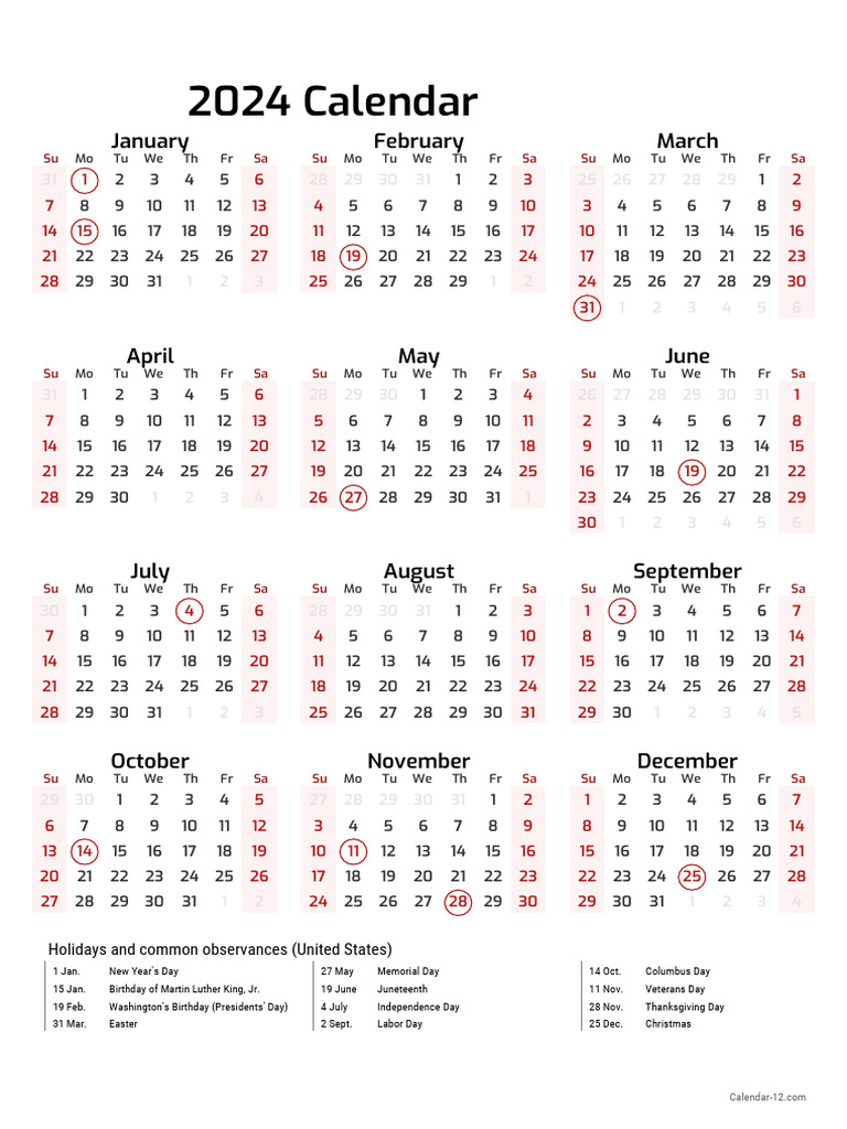 pdf5 4 | PDF | The United States | Public Holiday