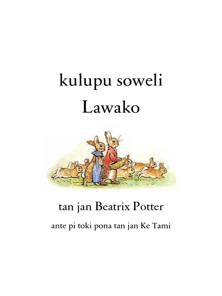 Kulupu Soweli Lawako | PDF