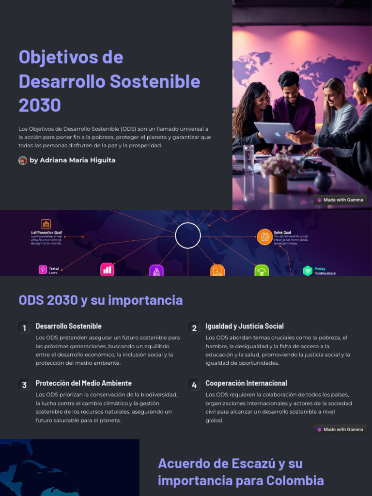 Objetivos-de-Desarrollo-Sostenible-2030 (1) | PDF | Desarrollo sostenible | Sustentabilidad