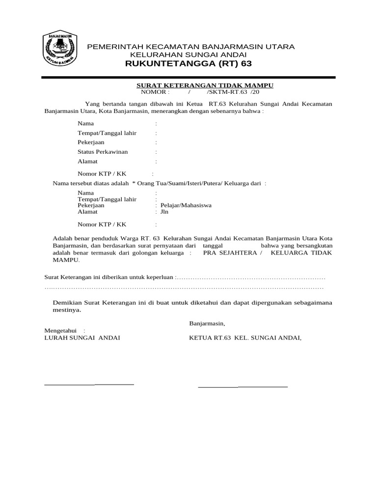 SKTM Khusus Sekolah | PDF