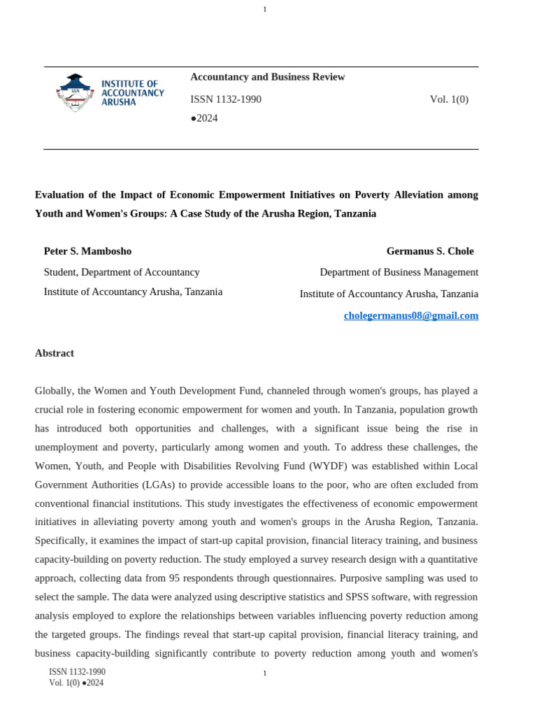 Iaa - Sample Conference Paper | PDF | Coefficient Of Determination | Dependent And Independent ...