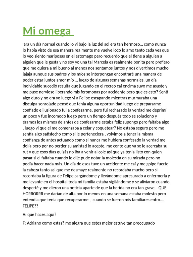 mi omega | PDF