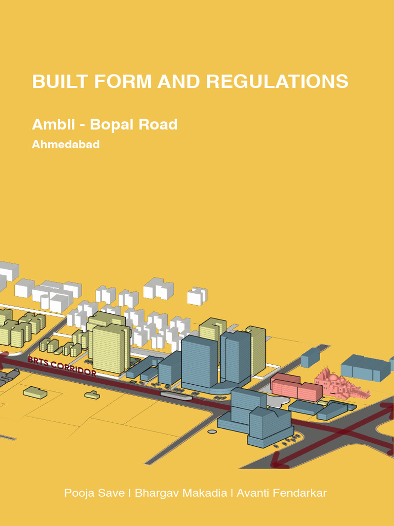 ExB4 - Group 6 - Ambli Bopal Road | PDF | Parking | Street